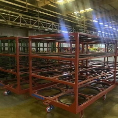 Auto Parts Racks Application: stackshelves